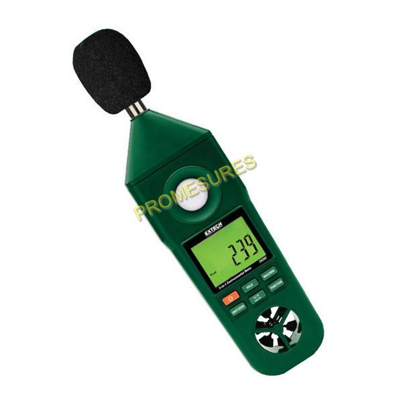 Appareil de mesures d'environnemen 5 en 1 Extech EN300